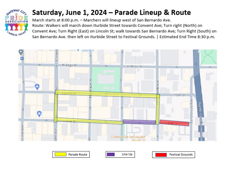 Parade Route 2024 | PDF | Travel | Art