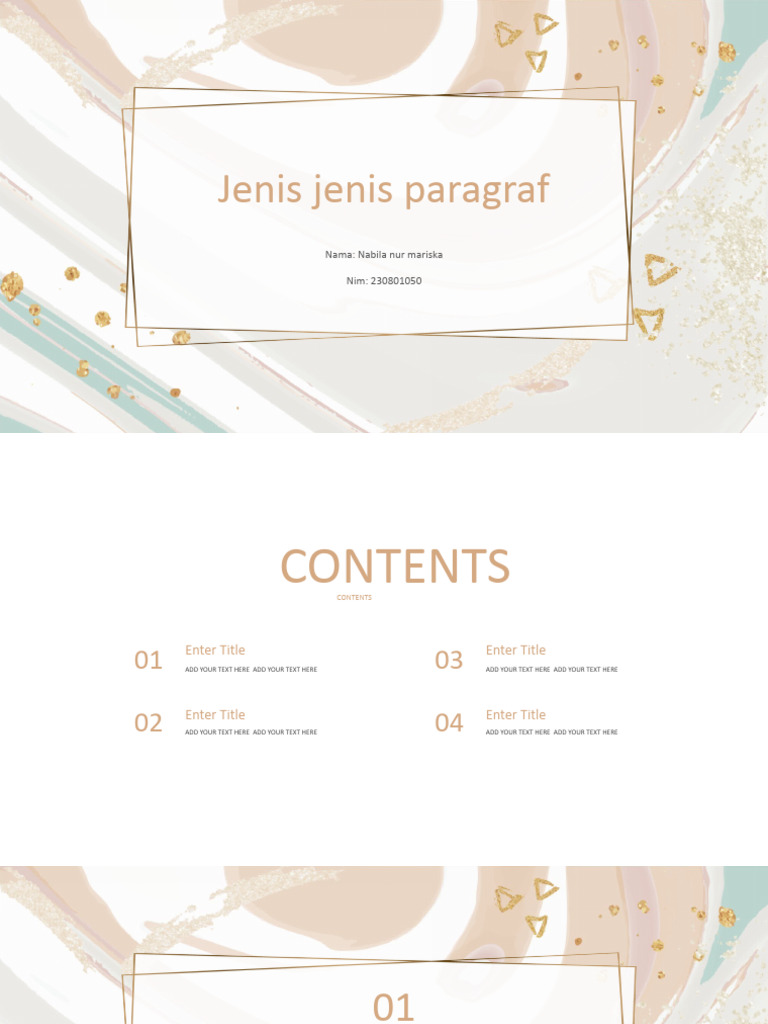 Jenis Jenis Paragraf | PDF | Microsoft Power Point | Software