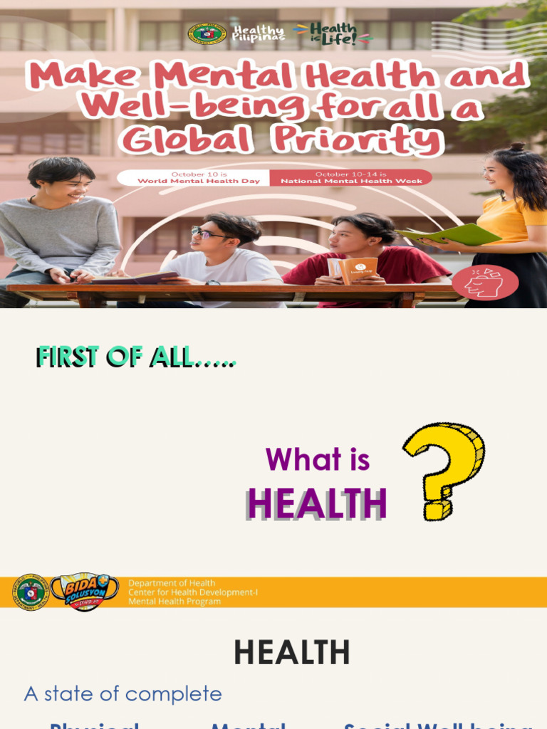 Mental Health Week Presentation | Download Free PDF | Mental Health ...