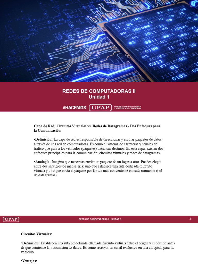 Presentacion Redes de Computadoras - Unidad 1 | PDF | Enrutador (Computación) | Cortafuegos ...