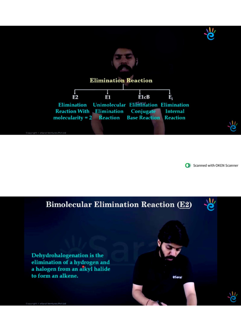 Elimination Reaction | PDF