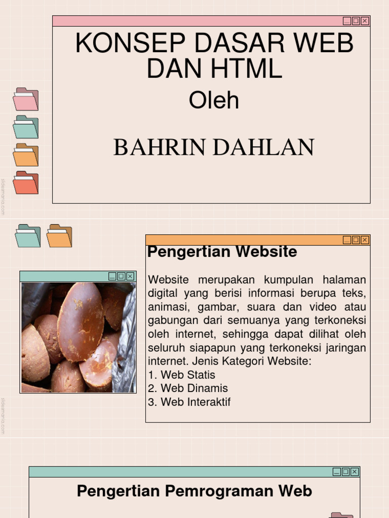 Konsep Dasar Website dan HTML | PDF