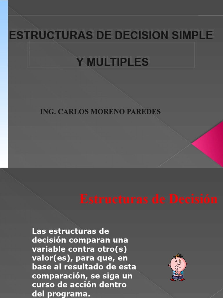 Estructuras de Decisión en Programación | PDF | Ingeniería de software | Informática