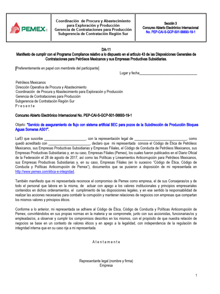 Da-11 | PDF | México