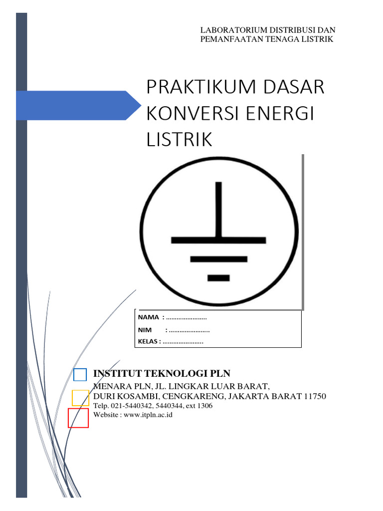 "Modul Praktikum Konversi Energi" | PDF