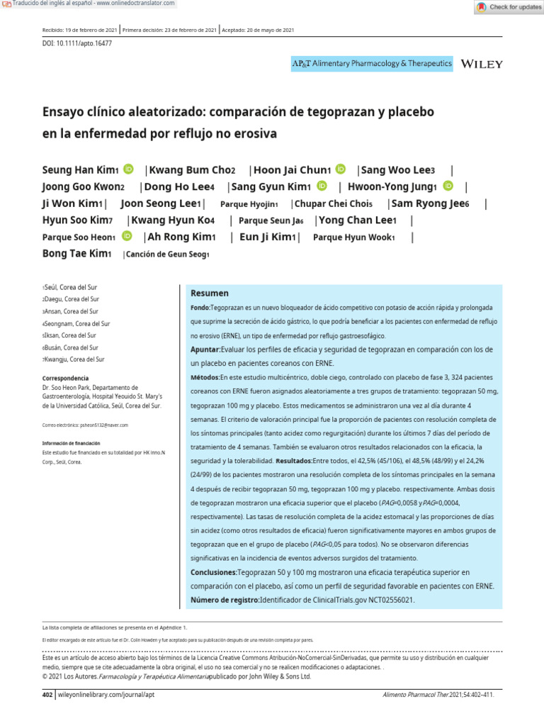 Aliment Pharmacol Ther - 2021 - Kim - Randomised Clinical Trial ...