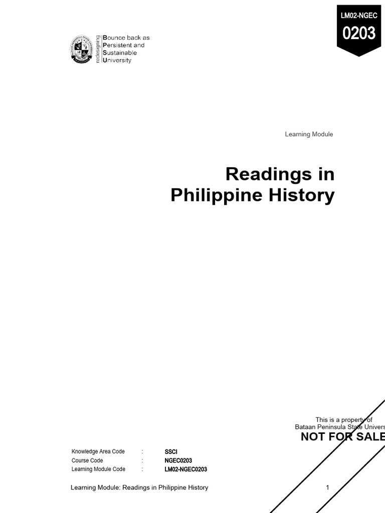 RIPH Learning Module 2 CP01 Cavite Mutiny | PDF | Philippines