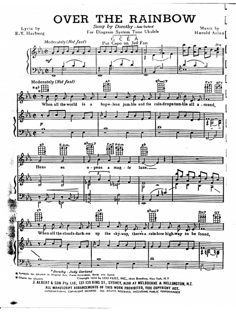 Over The Rainbow | PDF