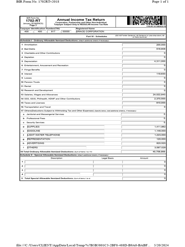 Itr 3 | PDF | Tax Deduction | Income Tax