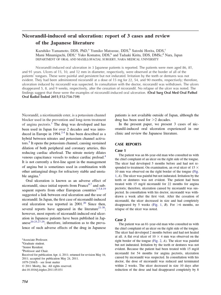 Yamamoto 2011 | PDF | Diseases And Disorders | Clinical Medicine