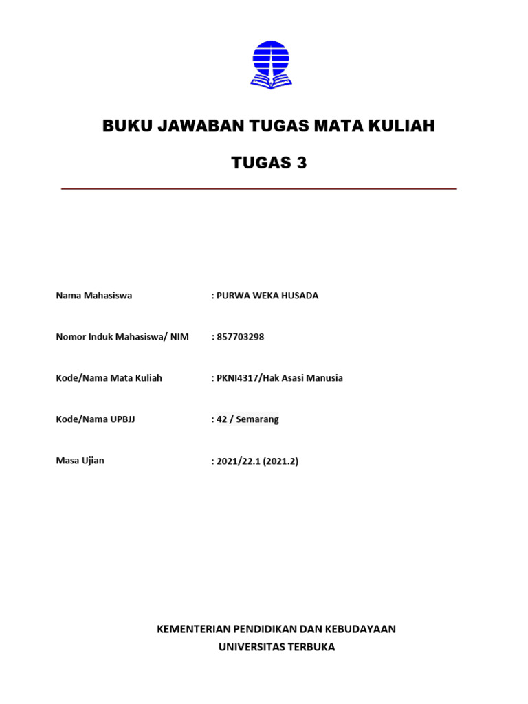 TTM3 - Ham - Purwa Weka Husada | PDF | Ilmu Sosial