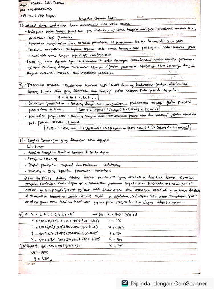 Nadilla Putri Maslina - Perbaikan UTS Peng | PDF
