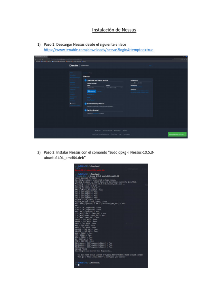 Descargar Nessus Https | PDF