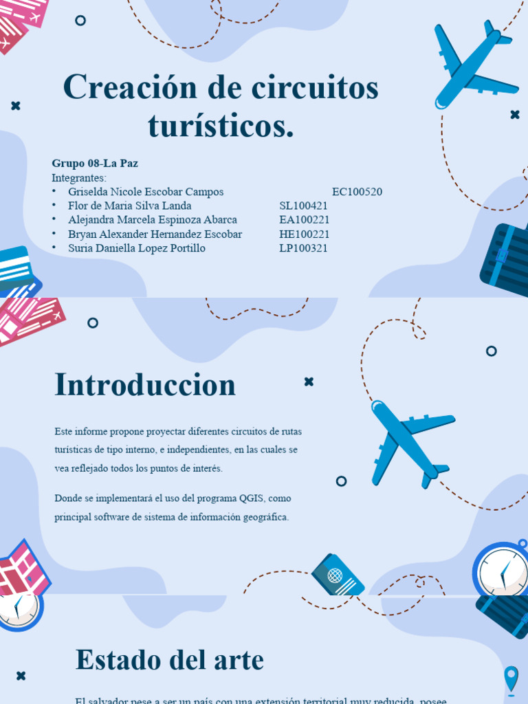 Presentacion Recorrido Turisticos | PDF | Turismo