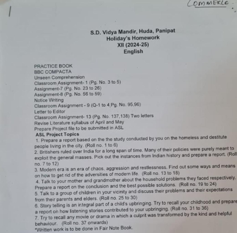 Xii Eng. HHW | PDF | Family | Childhood Xii Eng. HHW | PDF | Family | Childhood