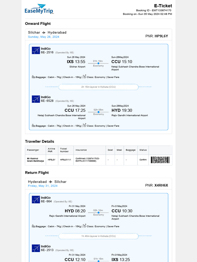 Flight Status for IndiGo 6E 6528 | PDF | Travel Visa | Airlines