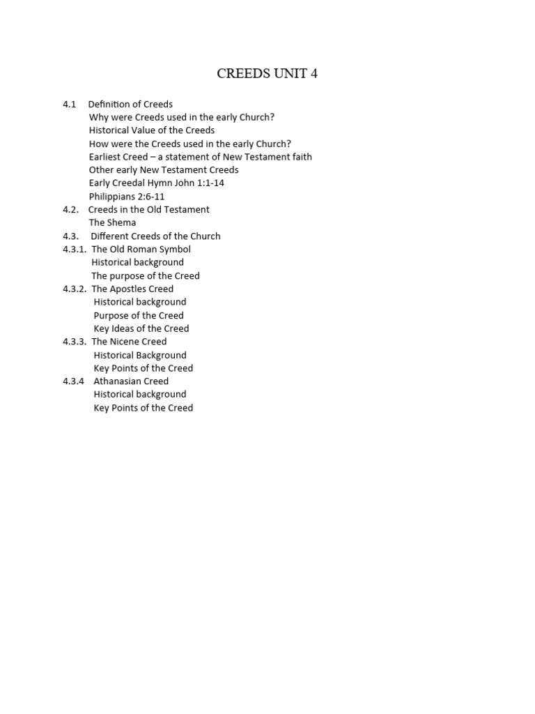 Function of Christian Creeds | PDF | God The Father | Resurrection Of Jesus