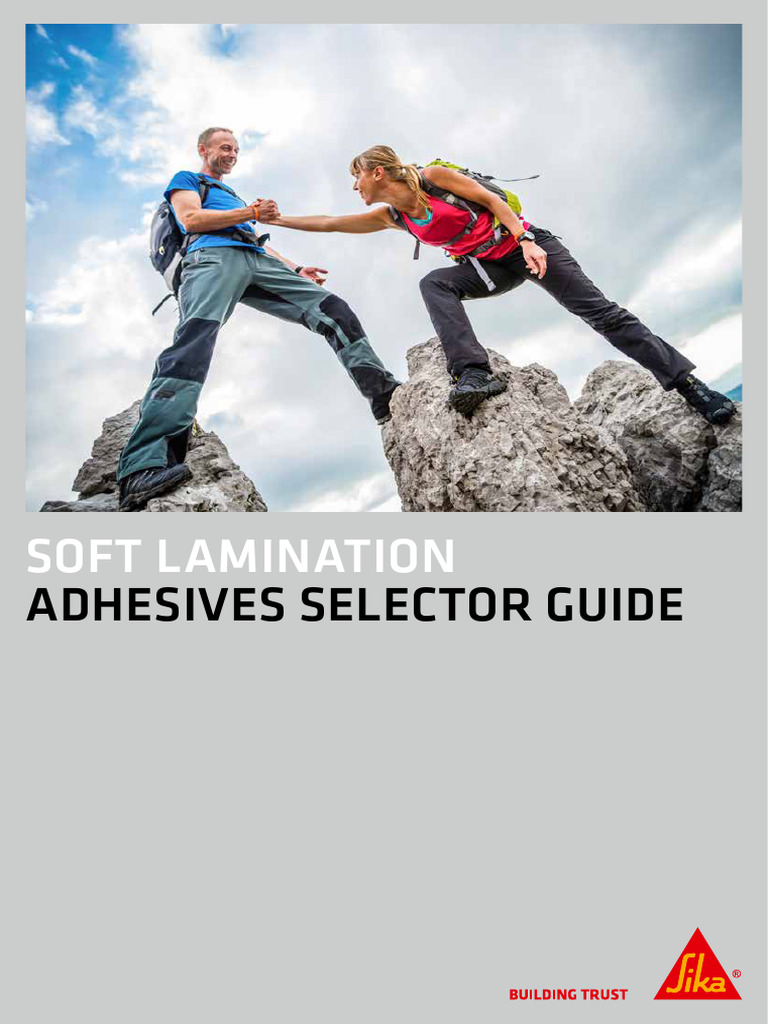 Product Selector Guide - Soft Lamination | PDF | Adhesive | Lamination