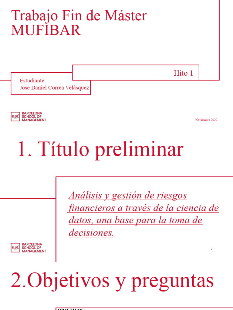 TFM Hito 1 | PDF | Big Data | Analítica predictiva