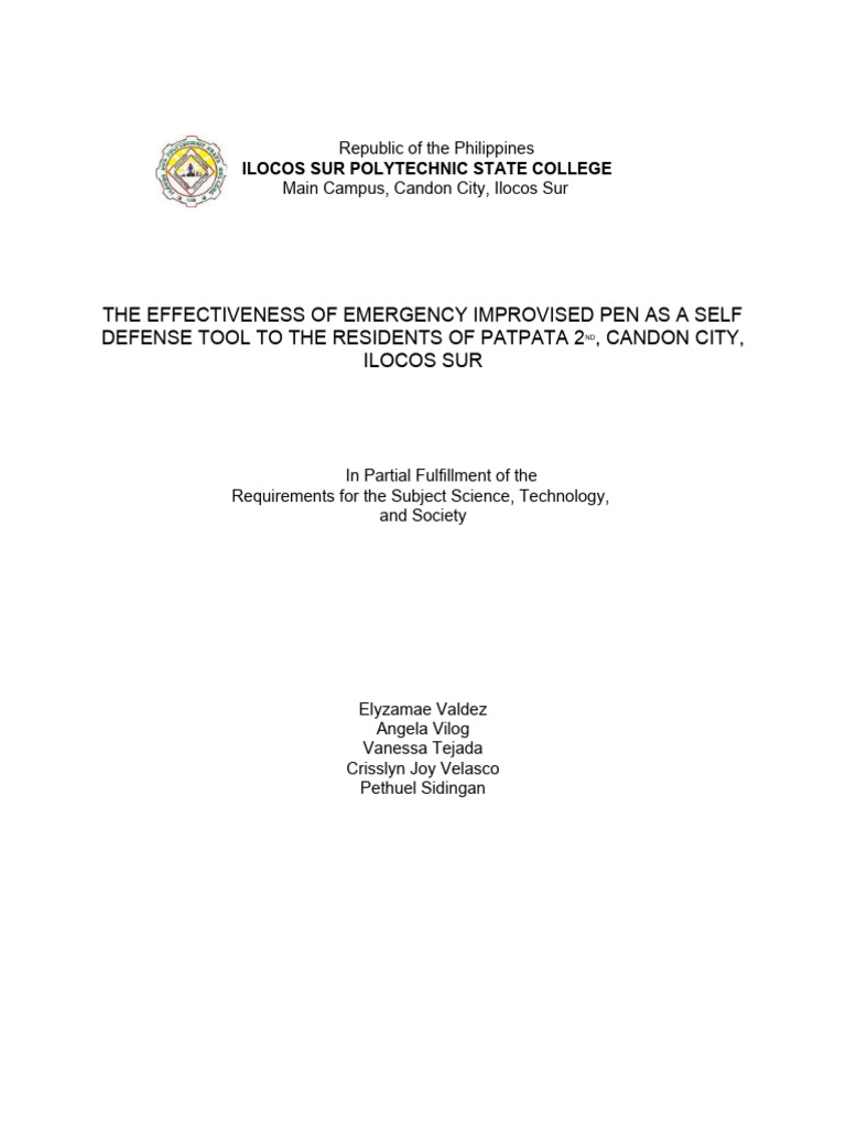 Project Proposal STS | PDF