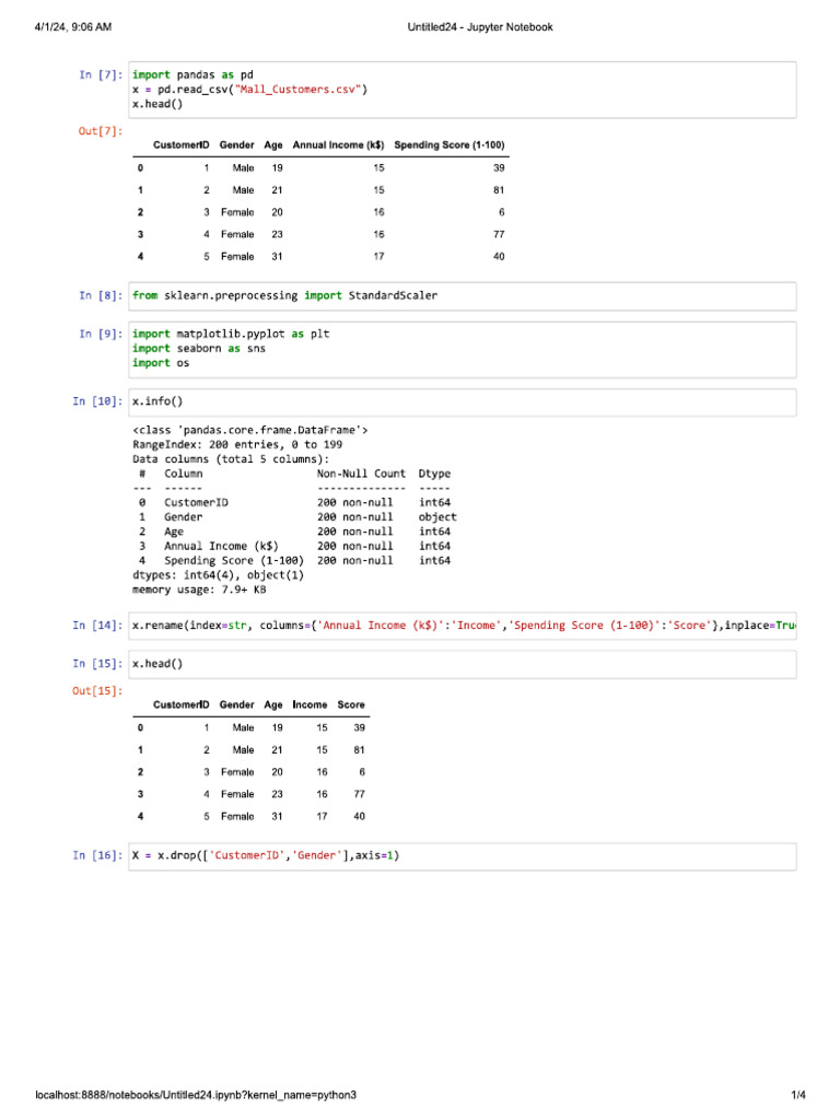 Aiml - Lab06 Output | PDF