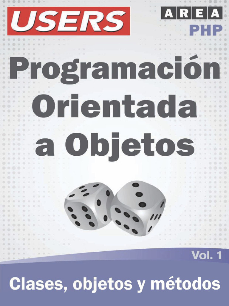 Ebook - USERS - Area PHP - 01 - Programacion Orientada A Objetos - Clases Objetos y Metodos ...