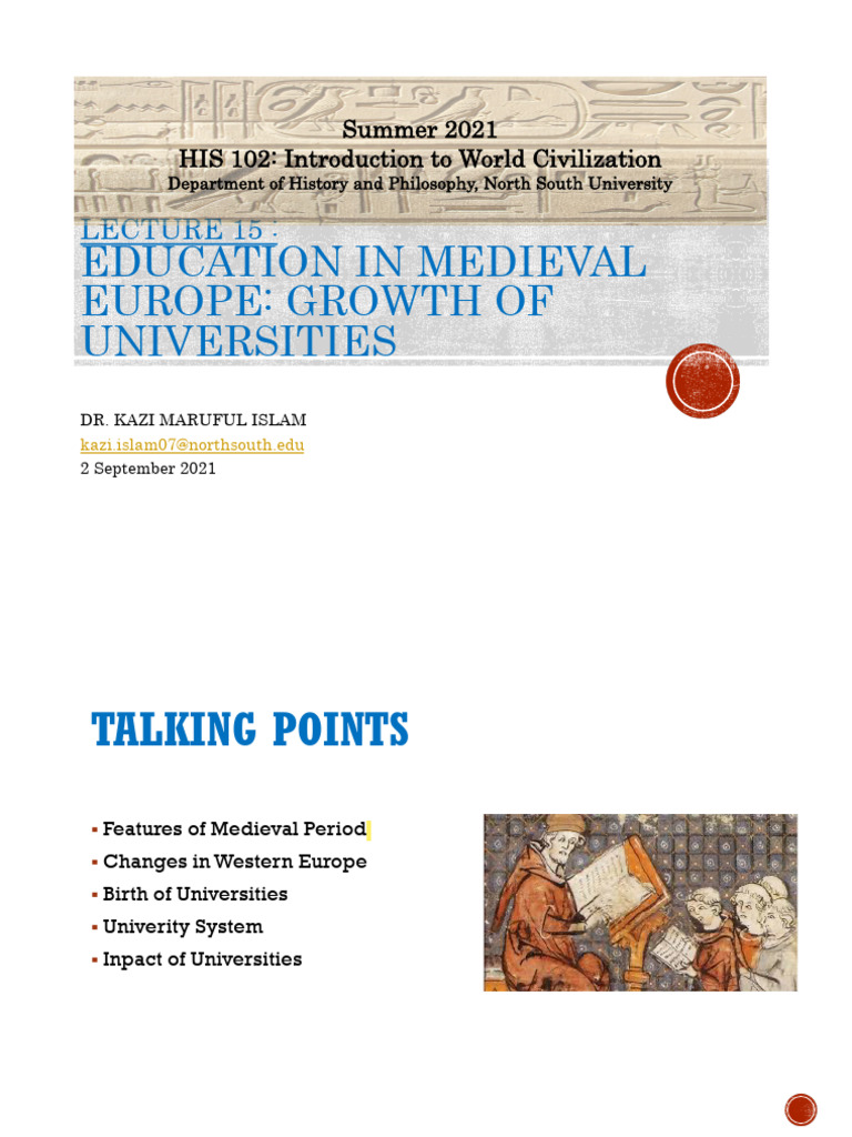 Lecture 15 - World Civilization - Summer - 2021 - NSU | PDF ...