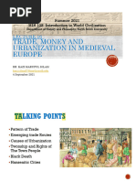 Rise of Towns and Cities | PDF | Middle Ages | Trade