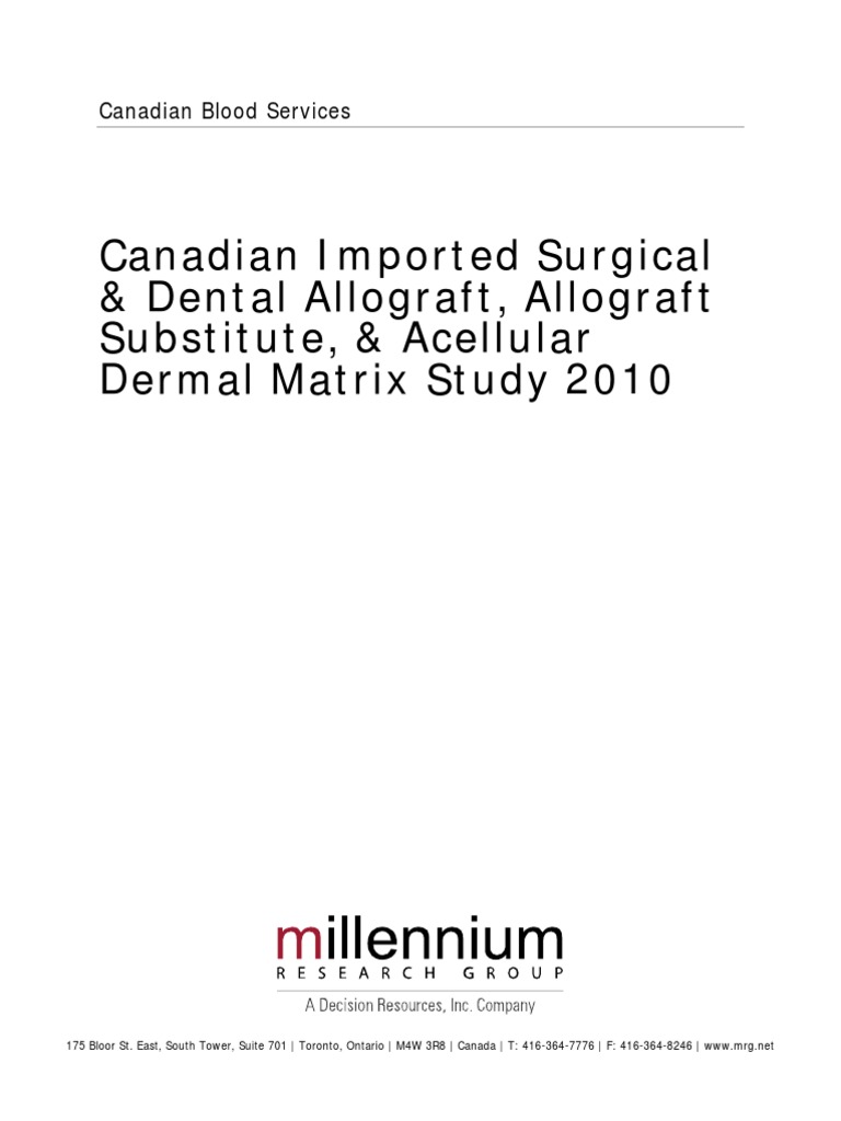 CBS CDN Imported Surgical and Dental Allograft Allograft Substitute and ...