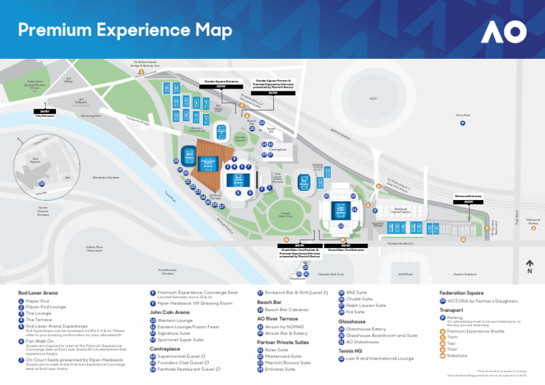 AO Premium Experience Map 2023 | PDF