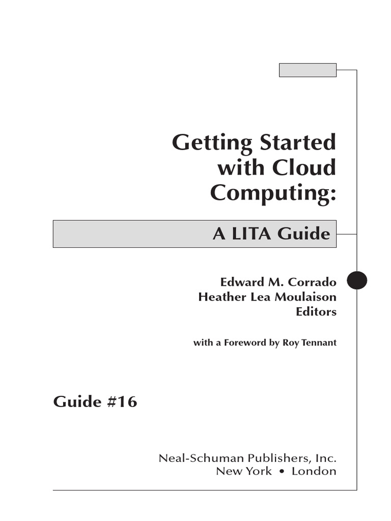 Getting Started With Cloud Computing:: A LITA Guide | PDF | Cloud Computing | Computing