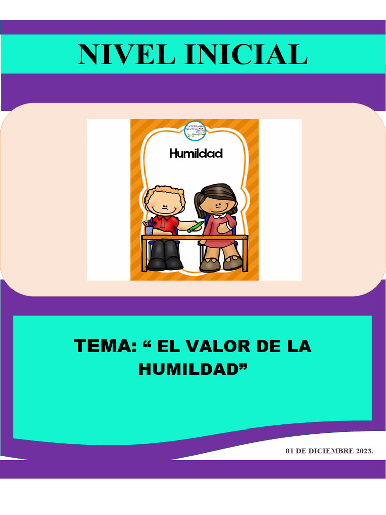 La Humildad | PDF | Evaluación | Aprendizaje