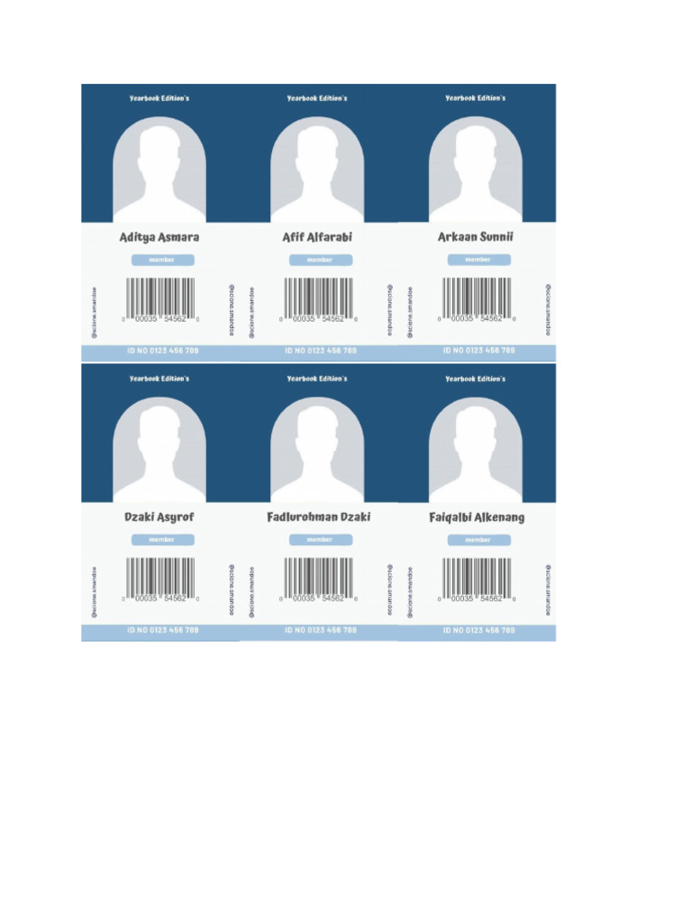 ID Card Design Project | PDF