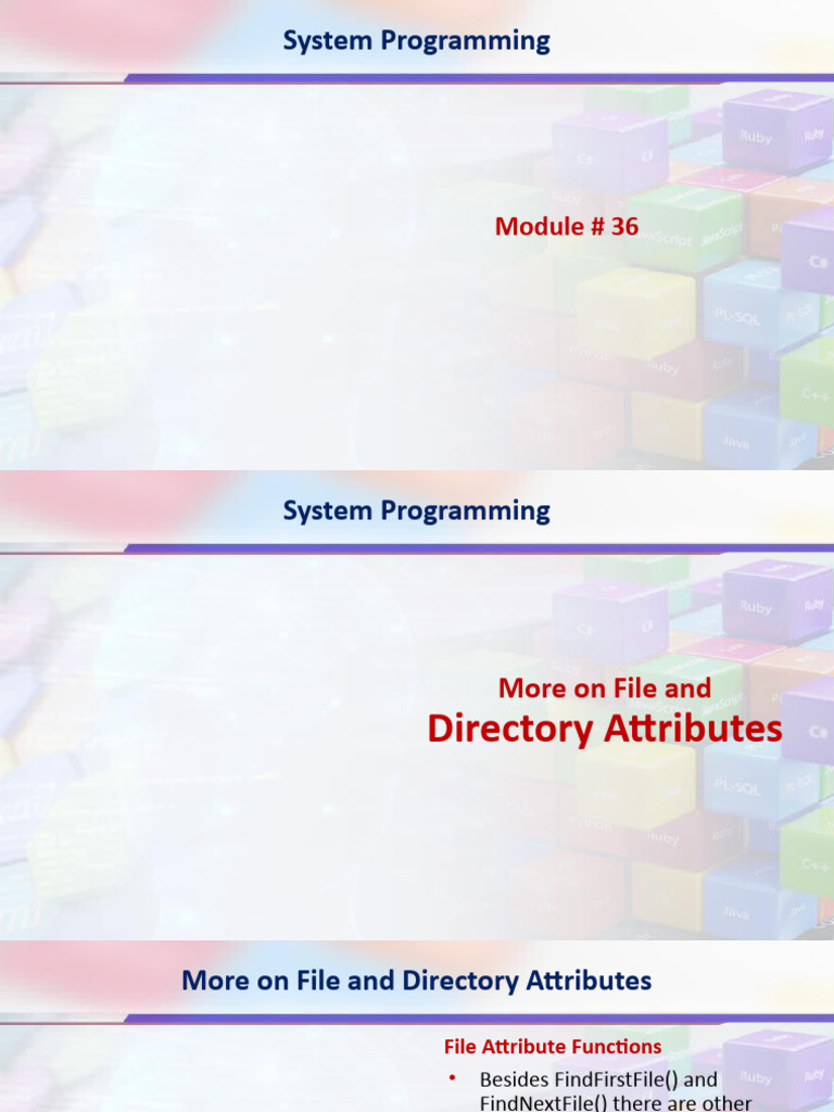 Slides 36 46 | PDF | Computer File | Filename