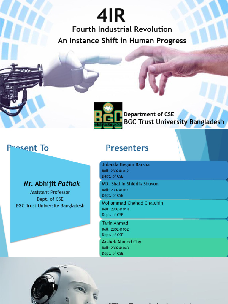 4th IR | PDF | Computing | Economies