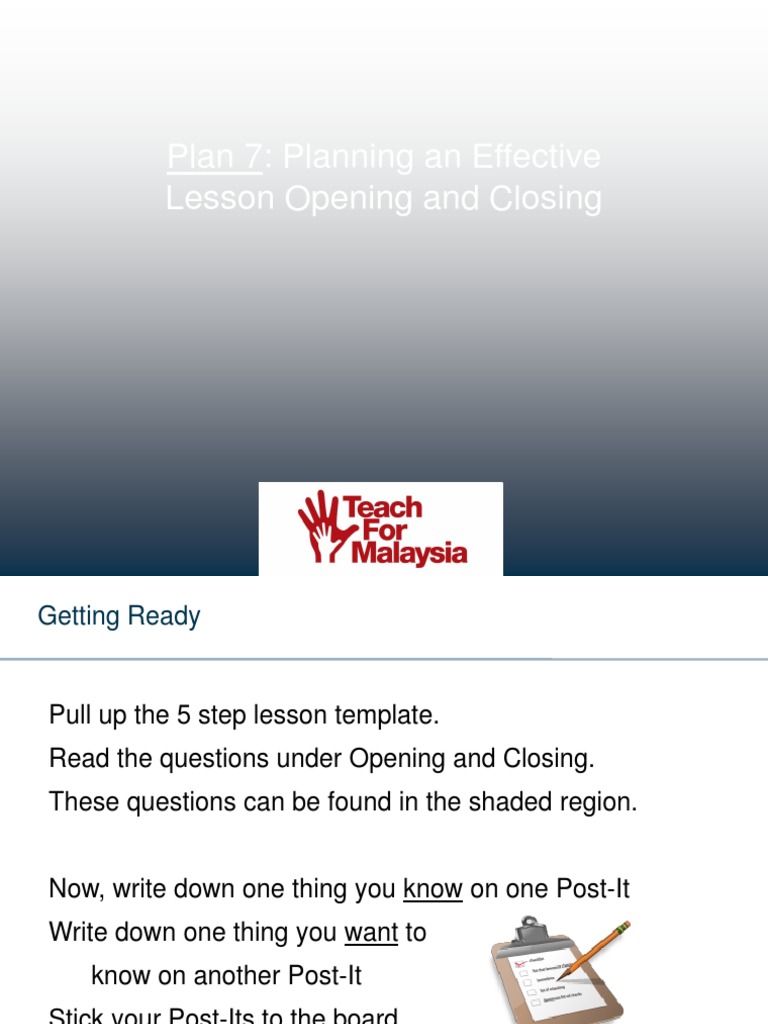 Planning Effective Lesson Openings and Closings to Engage Students ...