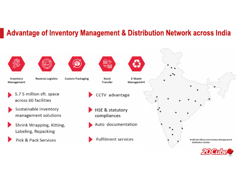 20CUBE LOGISTICS Advance Inventory | PDF