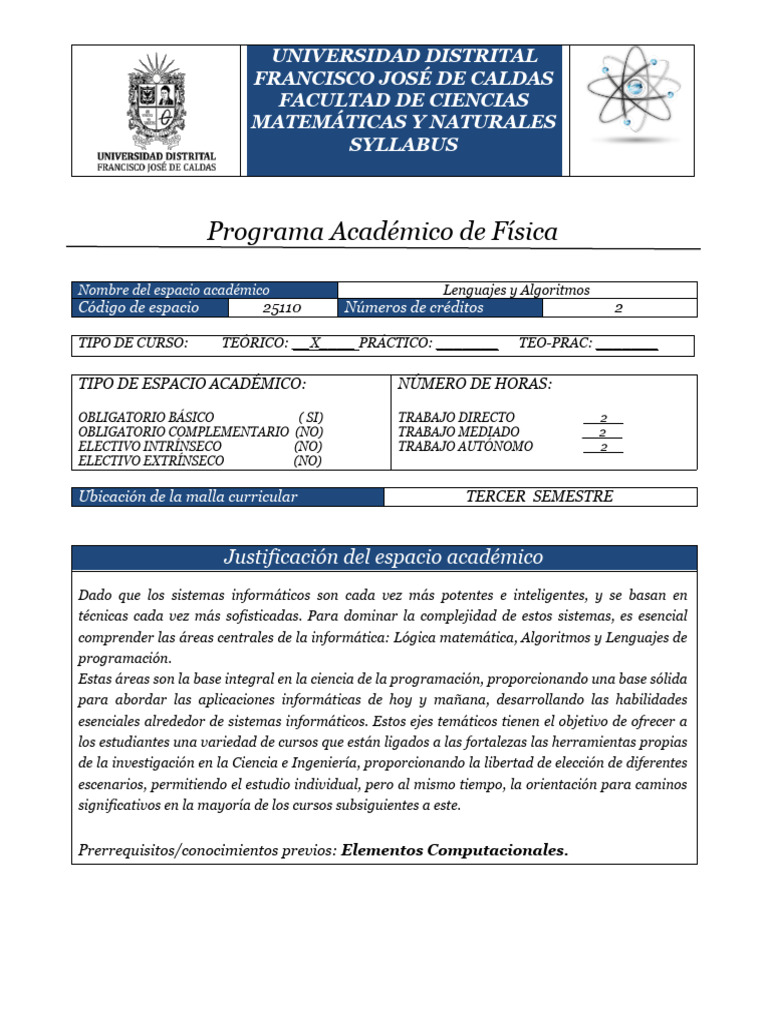 Lenguajes Algoritmos | PDF | Objeto (informática) | Lenguaje de programación