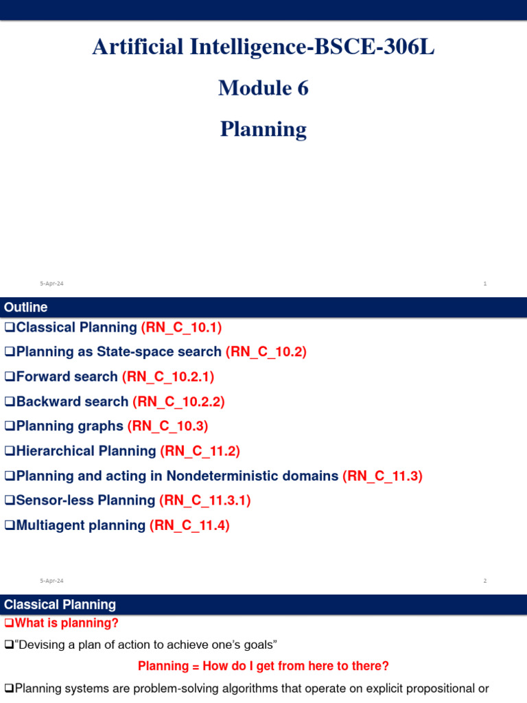 Ai Mod6 I | PDF | Applied Mathematics | Mathematical Logic