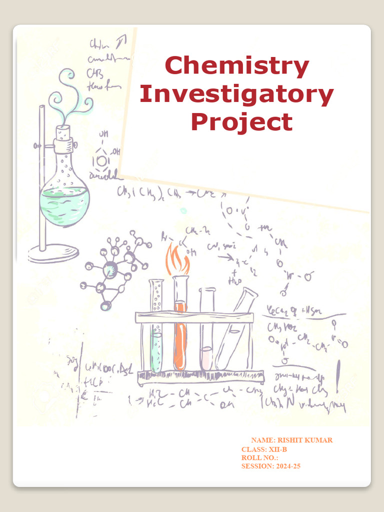 Chemistry Project 2024 - 2025 | PDF | Chemistry | Chemical Compounds