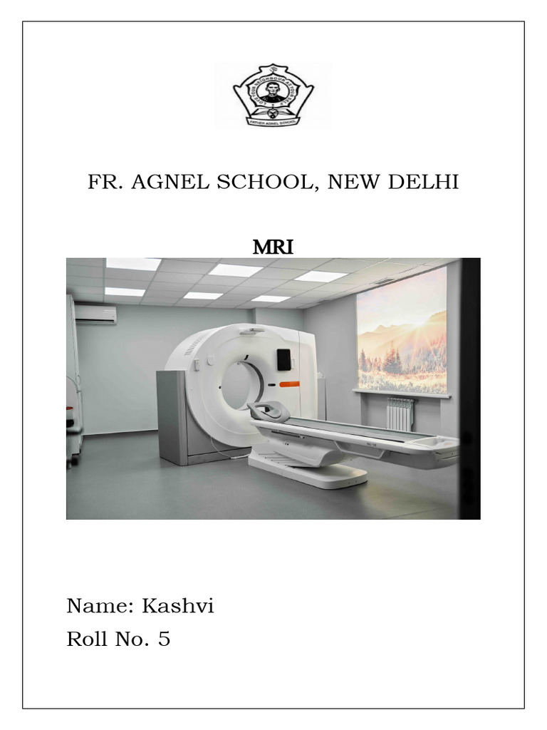 Physics - Mri Class 12 Kashvi | PDF | Magnetic Resonance Imaging | Applied And Interdisciplinary ...