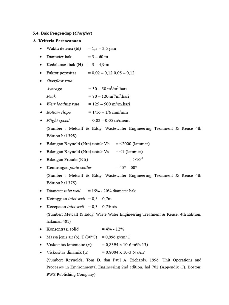 Clarifier | PDF | Hydraulic Engineering | Industrial Processes