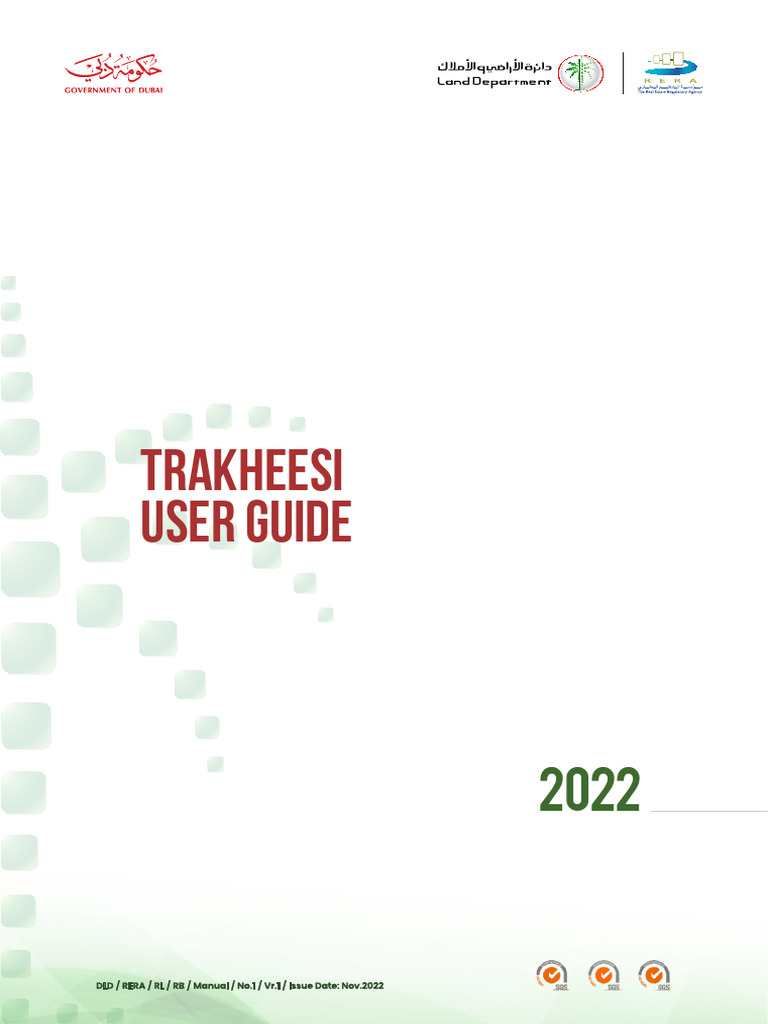Trakheesi User Guide for Real Estate | PDF | License