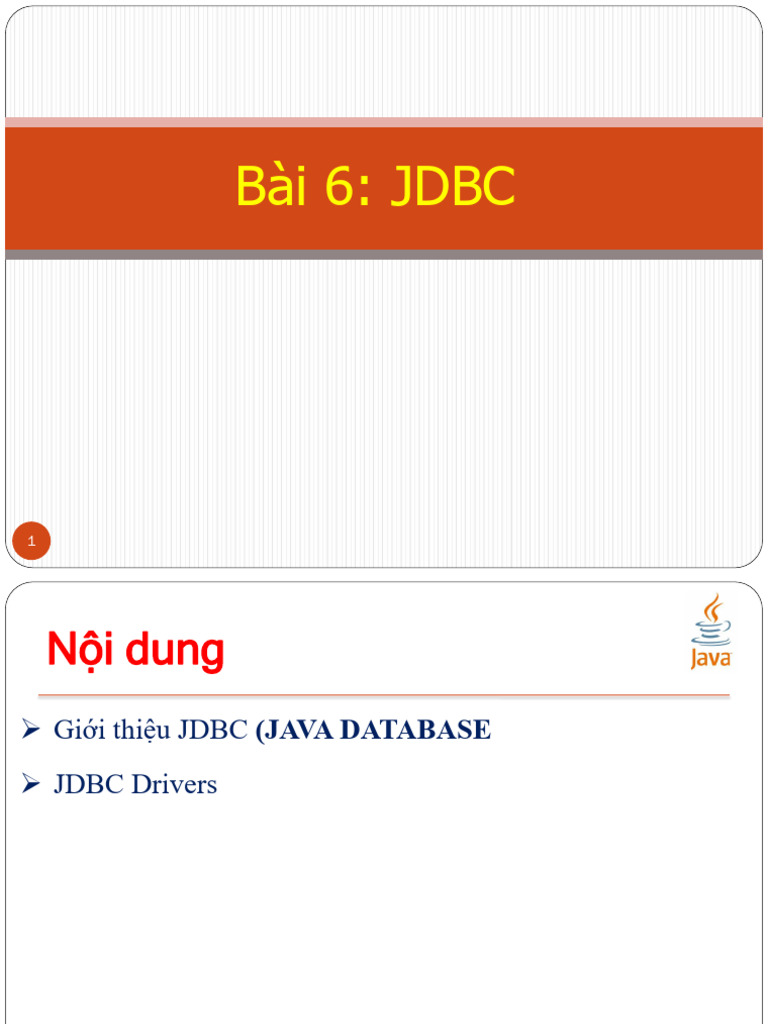 BaÌi 7 JDBC | PDF