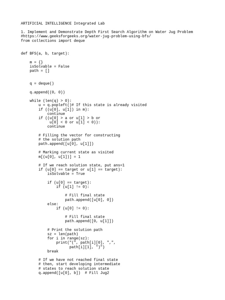 BAD407 Lab Prrogs | PDF | Applied Mathematics | Computer Programming