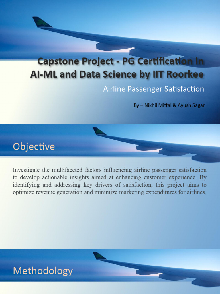 Capstone Project - Airline Passenger Satisfaction | Download Free PDF | Receiver Operating ...