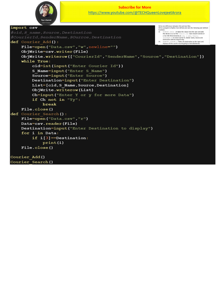 25 March CSV PYQs Qs | PDF | Comma Separated Values | Computing