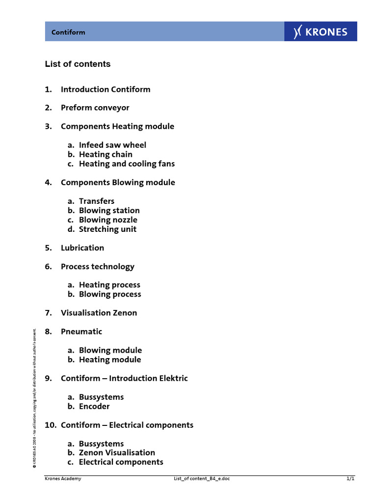 Contiform System Overview and Components | PDF | Energy Technology ...