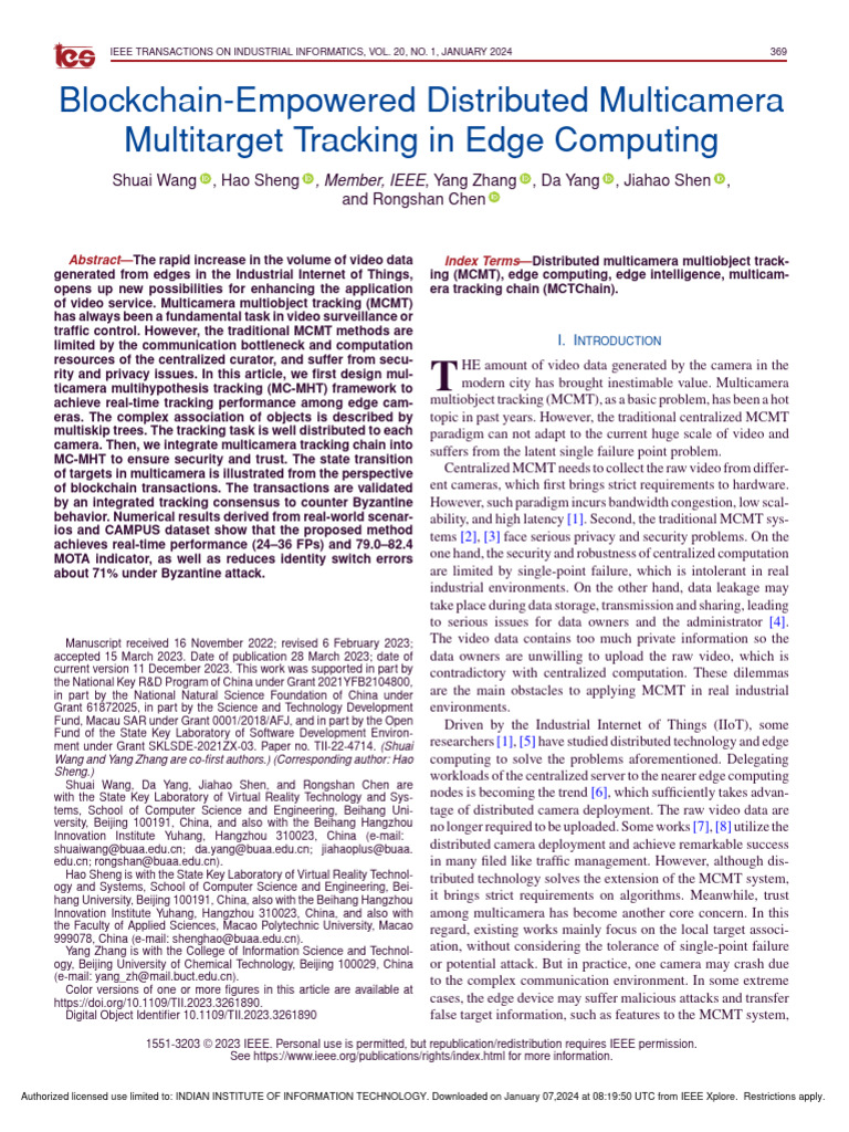 2023 Wang | PDF | Computing | Computer Science