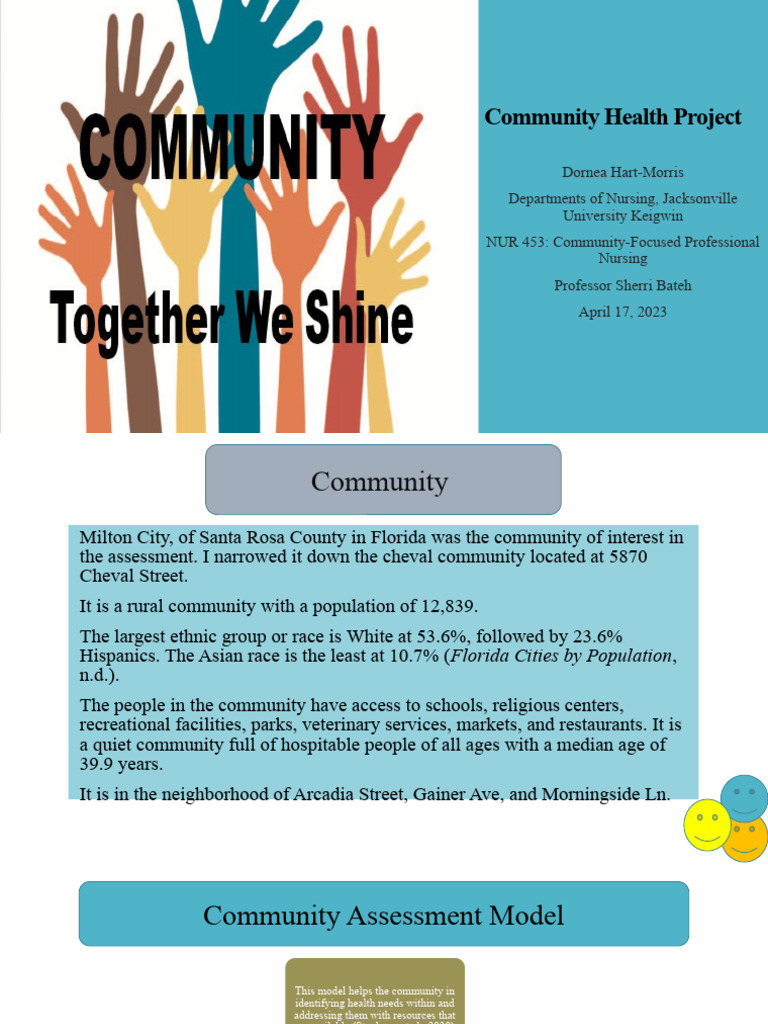 Powerpoint Comunity Health Project | PDF | Substance Abuse | Drug ...